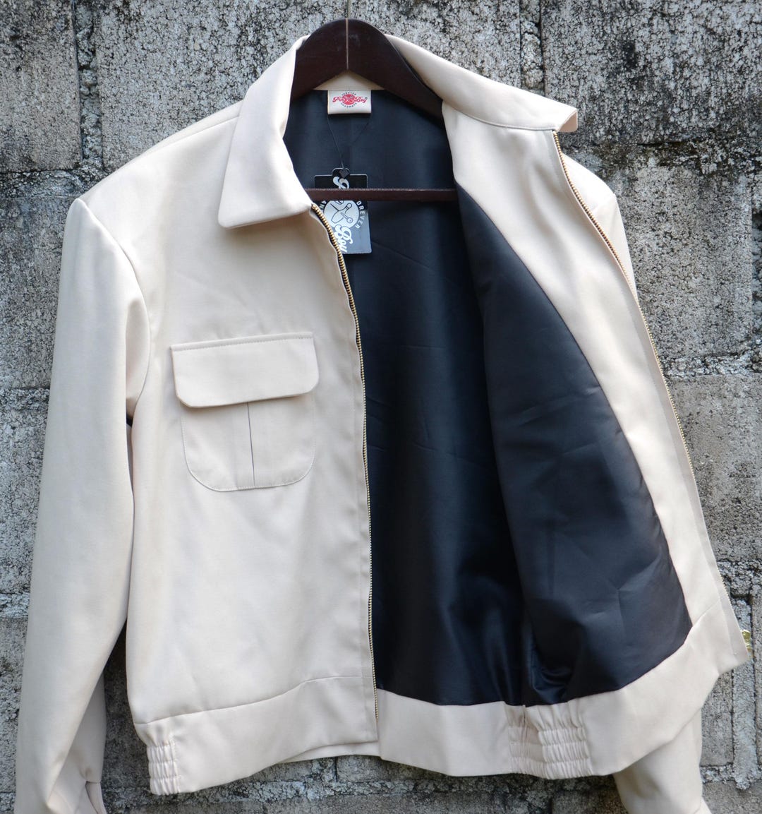 S/meter/l/xl Beige Handmade Men's Ricky Gab 1950's 1950s Fifties ...
