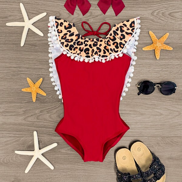 Cheetah Swimsuit - Etsy