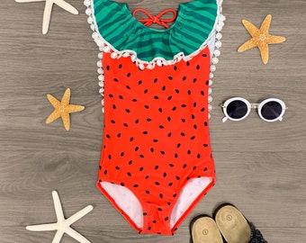Girls Bathing Suit - Etsy