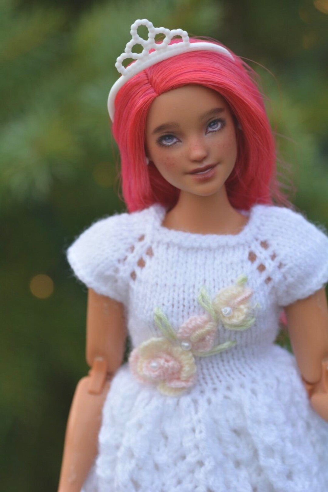 OOAK Pink Hair Doll Repaint OOAK Doll Beautiful Custom Doll - Etsy