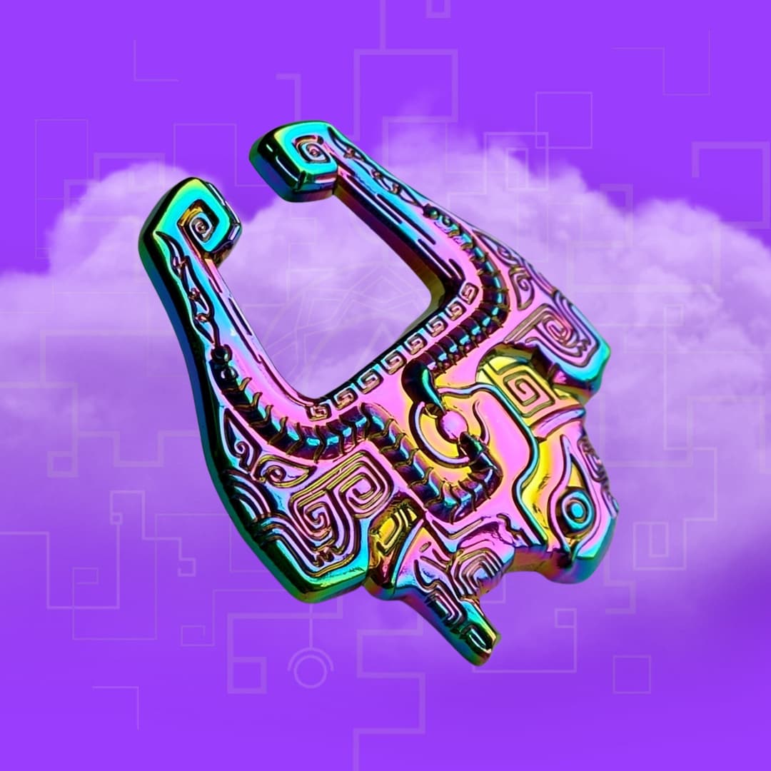 Zelda Enamel Pin Twilight Princess Fused Shadow Midna's - Etsy