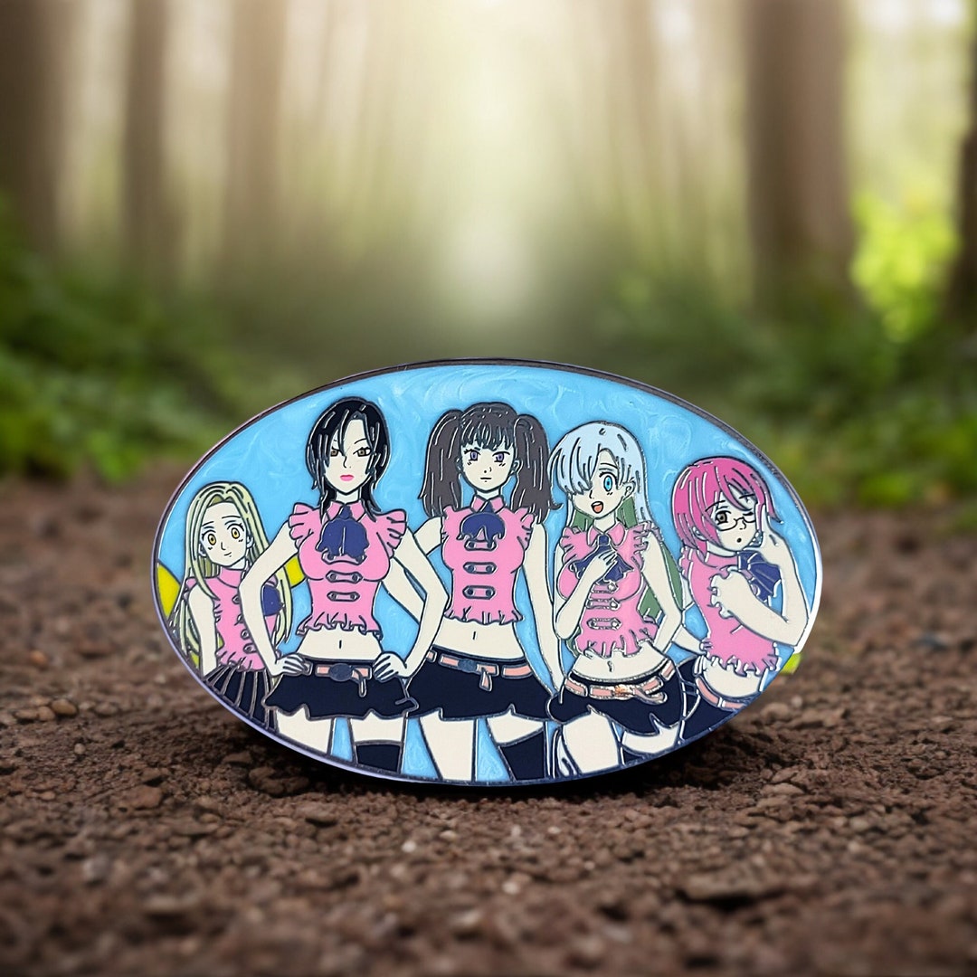 Seven Deadly Sins Tavern Uniform Inspired Enamel Pin, SDS 7DS Anime ...