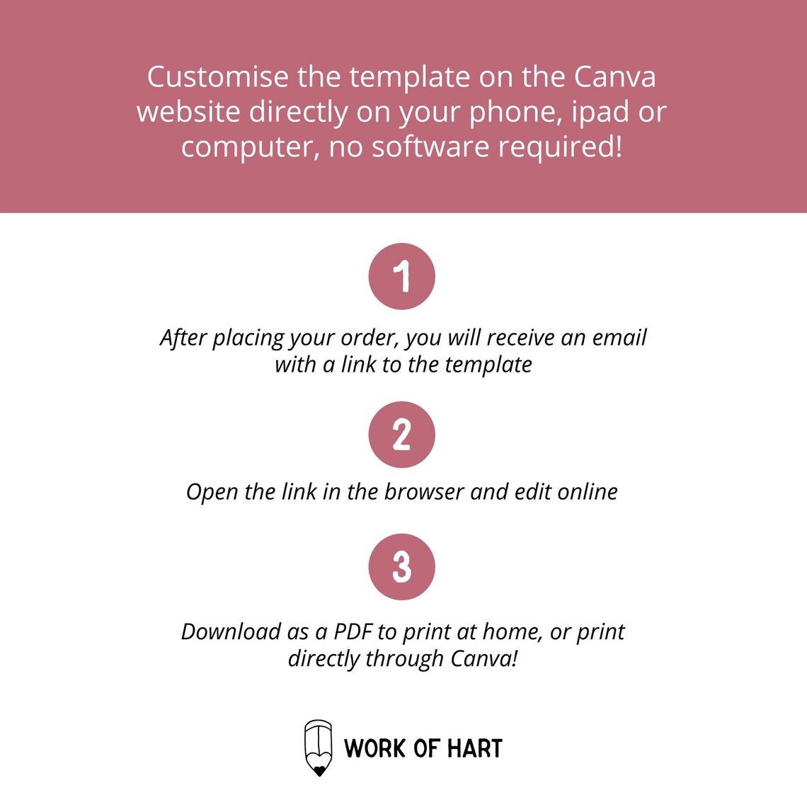 Modern Funeral Program Template Printable Order of Service Celebration ...