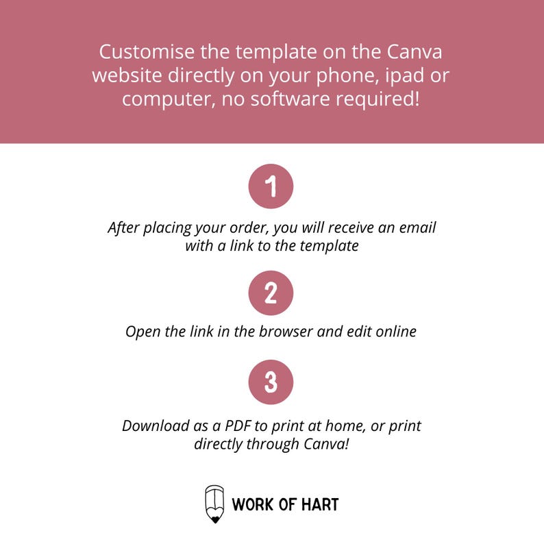Modern Funeral Program Template Printable Order of Service Celebration of Life Funeral Memorial ...