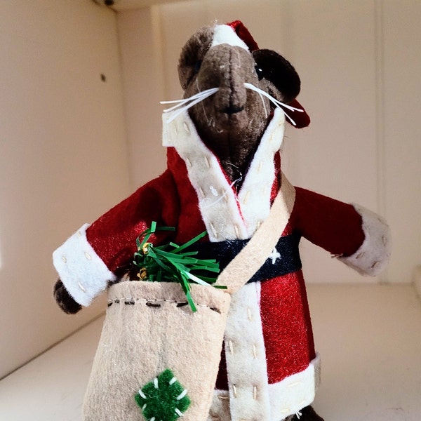 Santa Mouse - Etsy