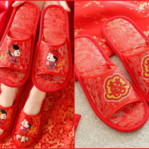 Chinese Slippers - Etsy