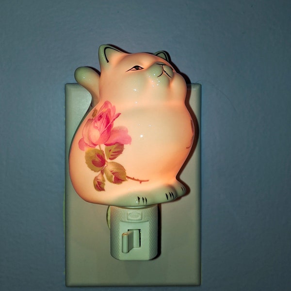 Cat Night Light - Etsy