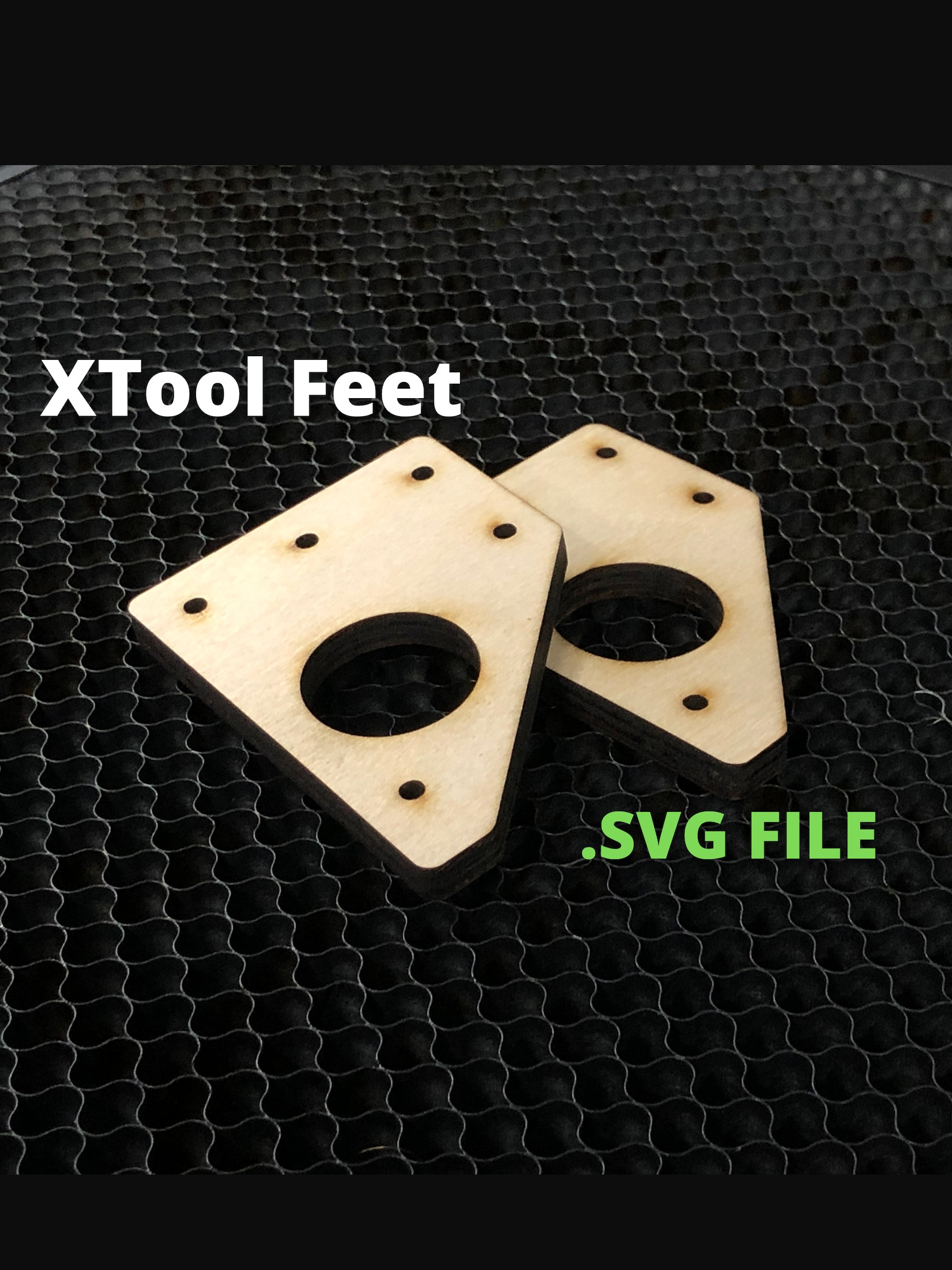 XTOOL D1 Pro Feet Laser Cut Files - Downloadable SVG File - XTOOL Foot ...