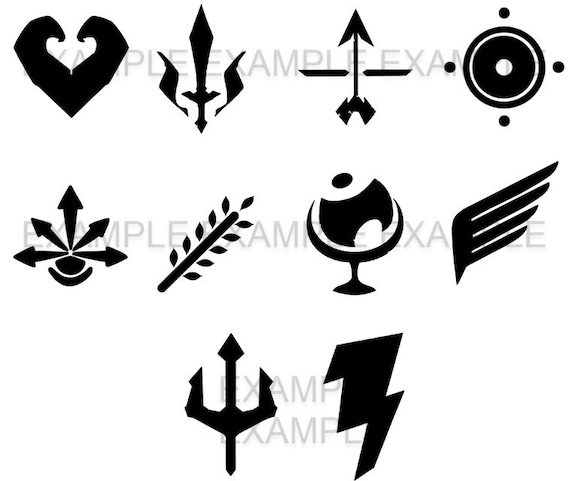 Laptop Hades Symbol Decal 30 Custom Colors Electronics & Accessories ...