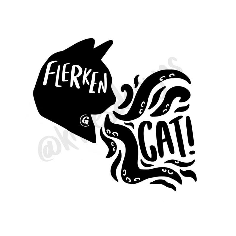 Captain Marvel: Flerken Cat Avengers Endgame Print, Marvel Cat, Captain ...