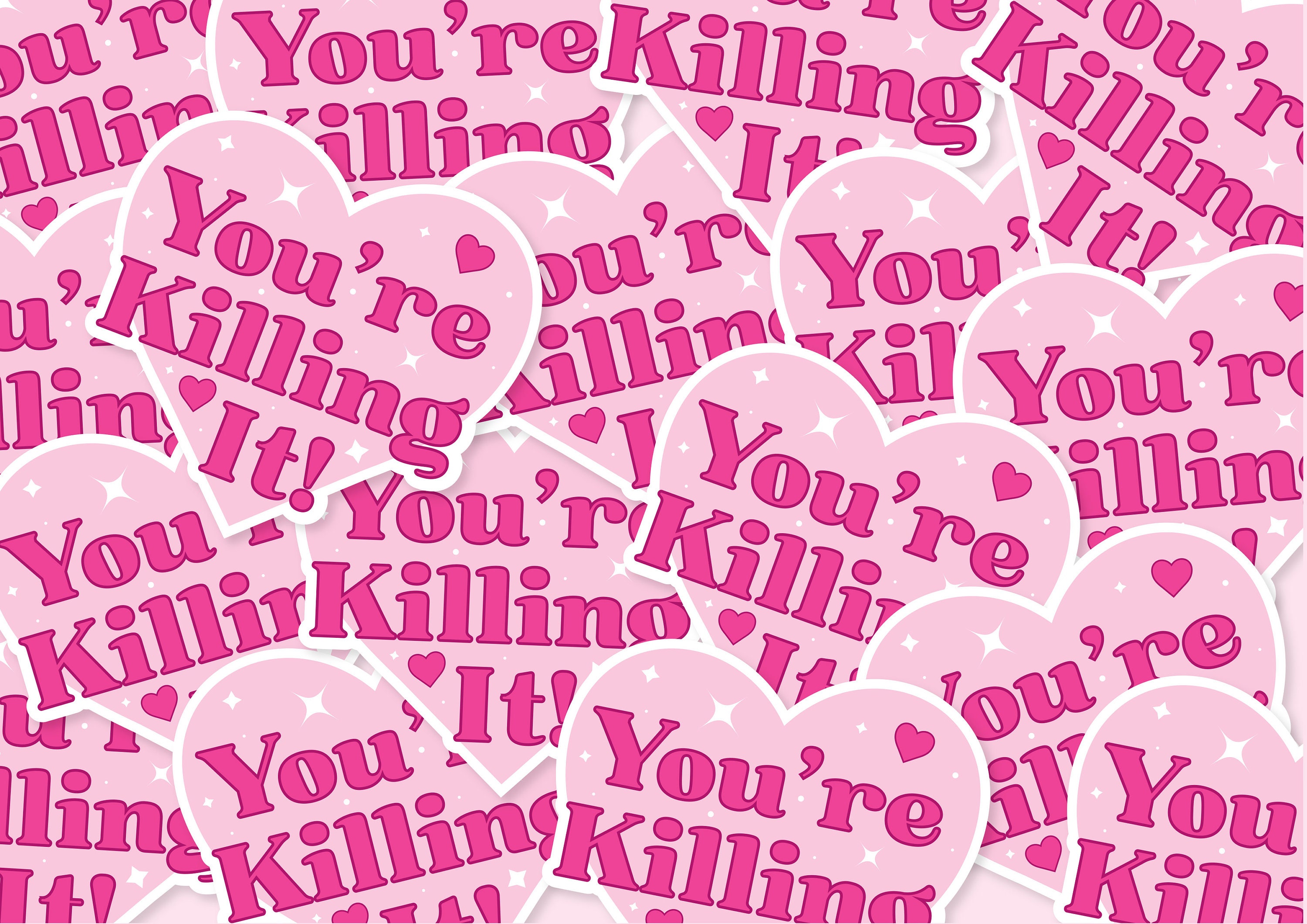 You're Killing It Sticker | Laptop Sticker | Cute Sticker | Journal ...