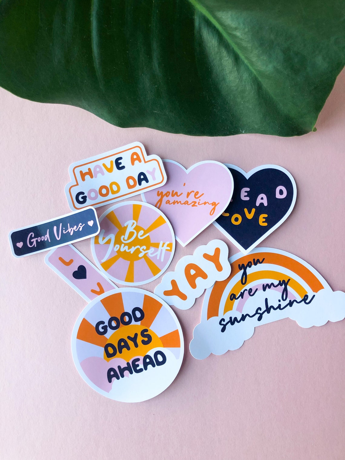 Self Love Sticker Pack Cute Stickers Positivity Journal - Etsy UK