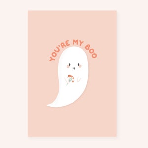 You're My Boo Card Valentines Day Card Anniversary - Etsy UK