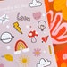 Doodle Fun Sticker Sheet Fun Sticker Sheet Journaling Scrapbooking ...