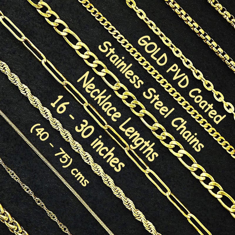 Pvd Plated Pendant - Etsy UK