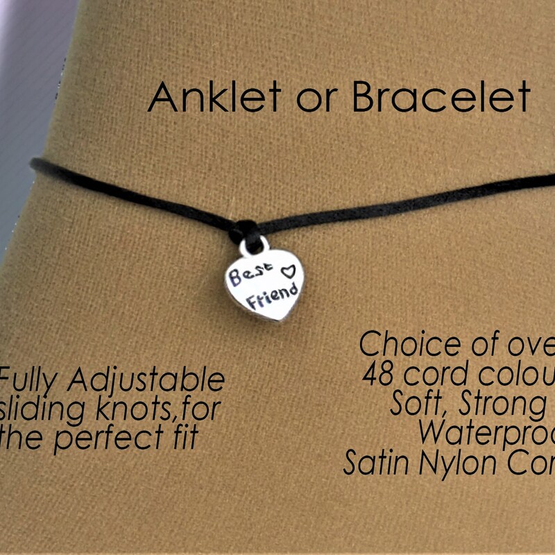 Best Friend Anklet - Etsy