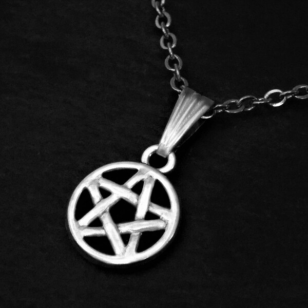 Pentagram Necklace - Etsy