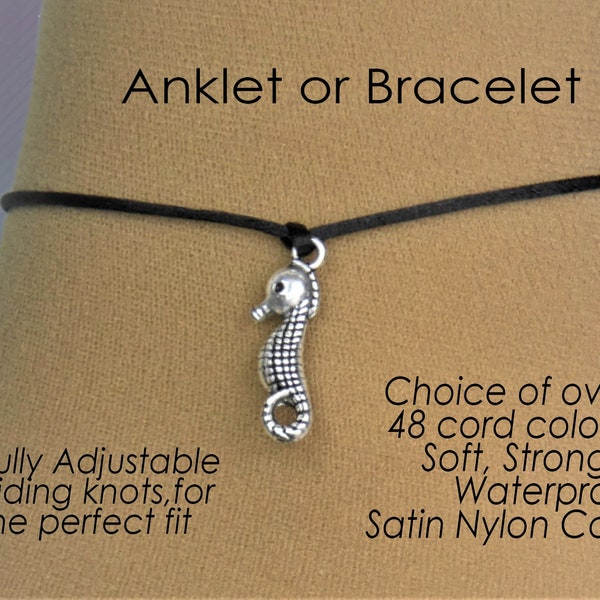 Seahorse Anklet - Etsy