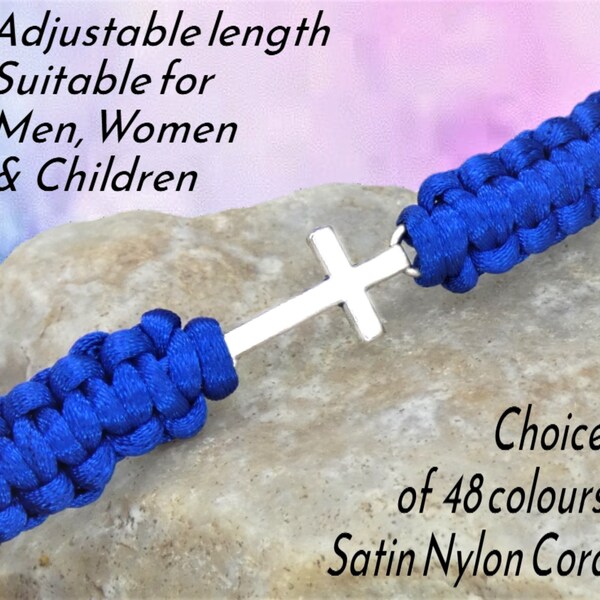 Cross Bracelet - Etsy