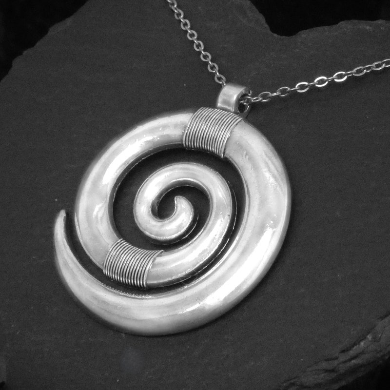 Spiral Choker Necklaces - Etsy UK