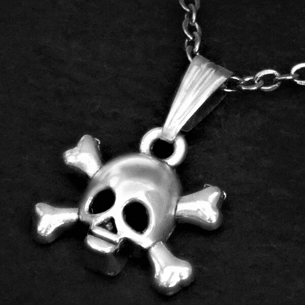 Skull Rope Necklace - Etsy
