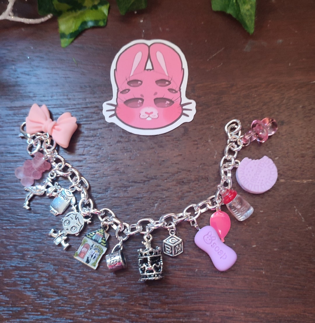 Essence of Cry Baby, Flavour Of, Cry Baby, Charm Bracelet, Bracelet for ...