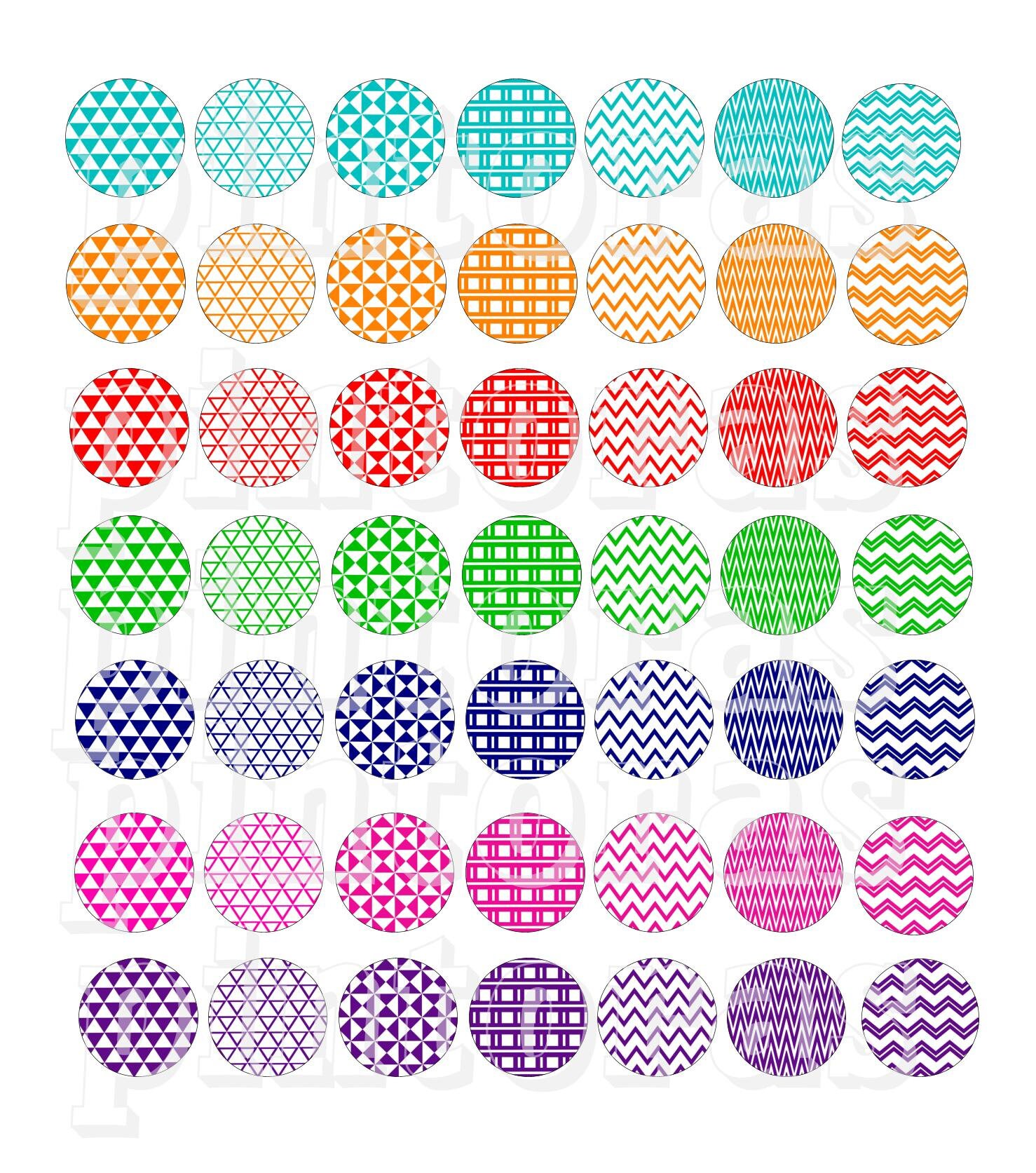 Digital DIY Cabochon Templates, Patterns, Prongs, Triangles, 49 Motifs ...