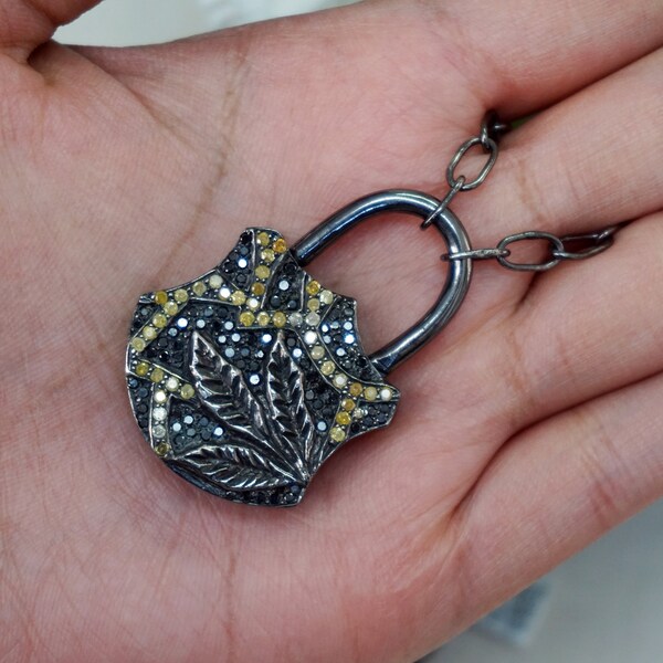 Padlock Necklace - Etsy