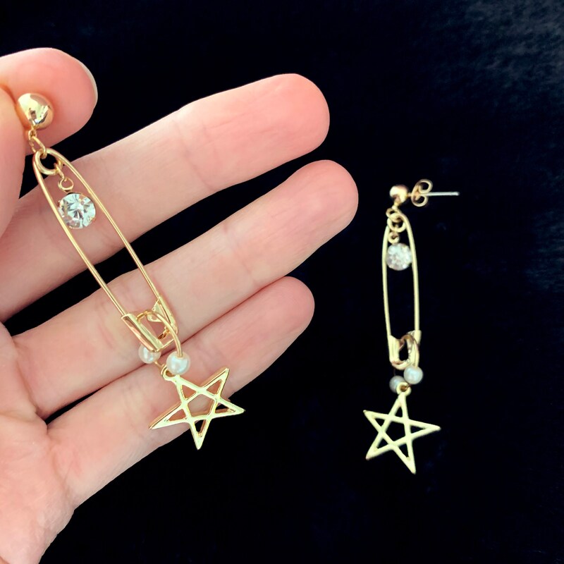 Punk Earrings - Etsy