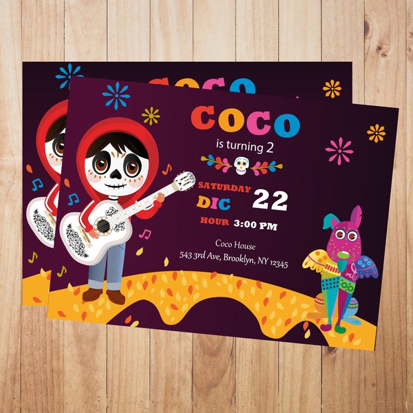 Coco Invitations - Etsy