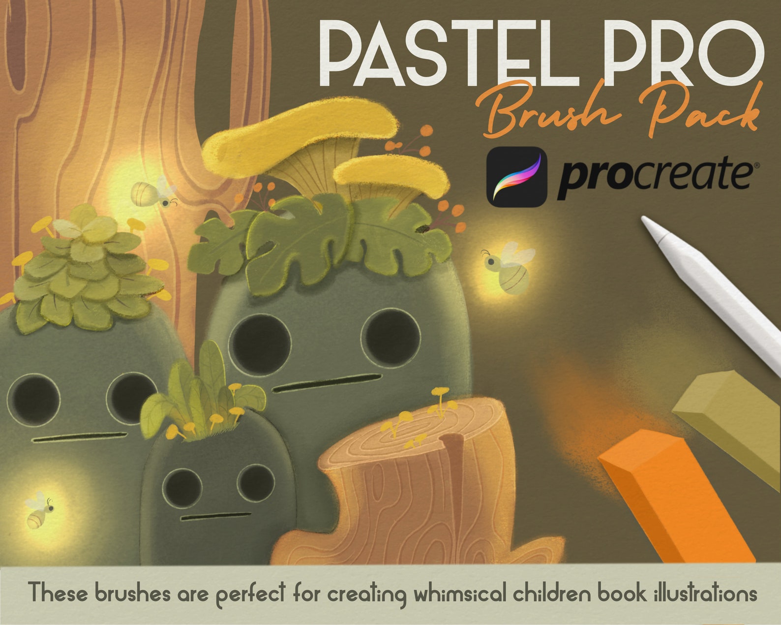 Procreate Pastel Pro Brush Pack Dry, Hard, Soft, Oil and Pencil Pastel ...
