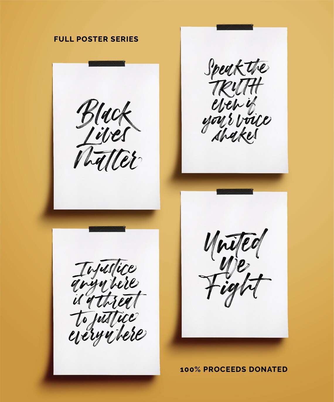 Black Lives Matter Downloadable Print | BLM Protest Poster | Activist ...