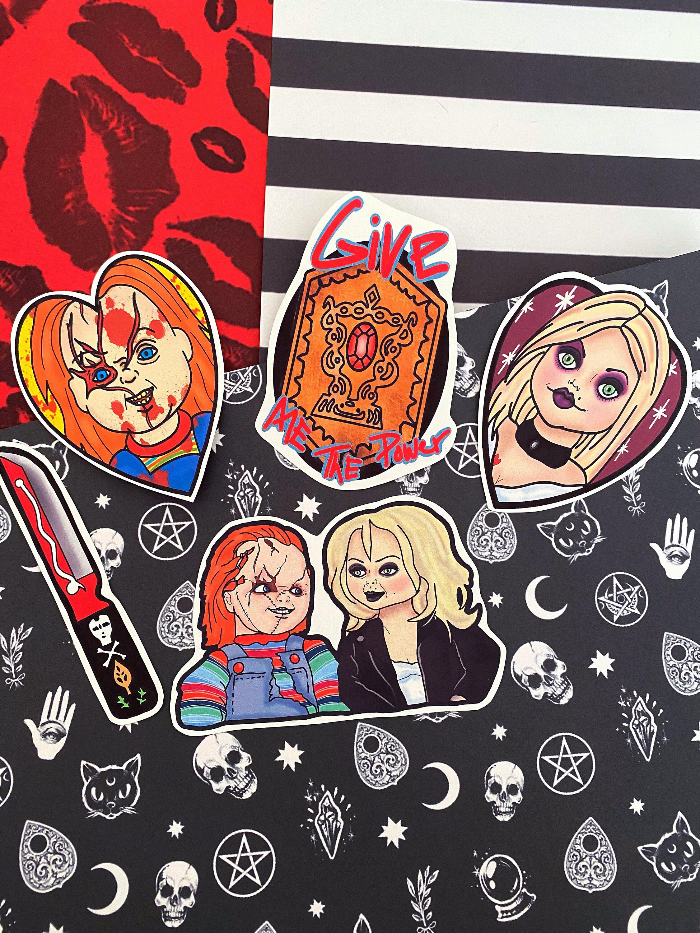 Chucky Sticker Pack - Etsy