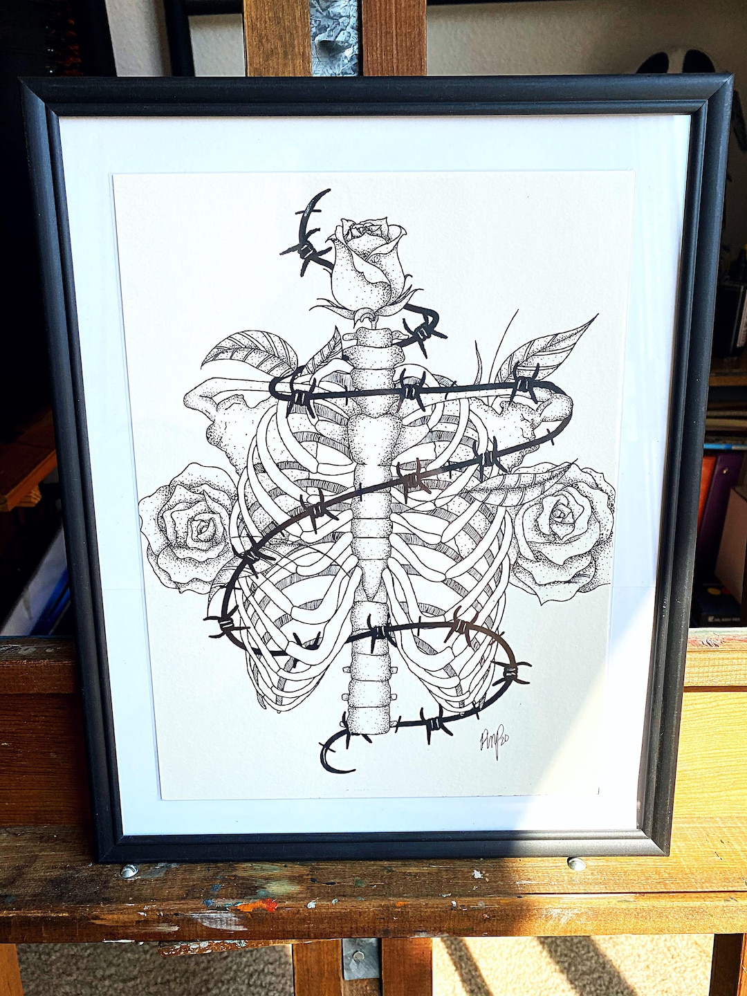 Rib Cage Art Print - Etsy