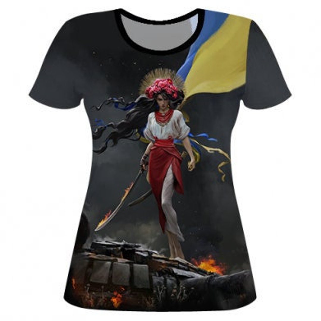 Women's 3D T-shirt With Ukrainian Symbols, a Huge Selection of Women's ...