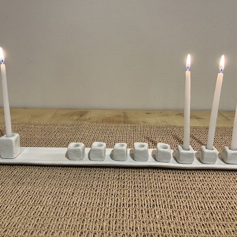 Ceramic Menorah - Etsy