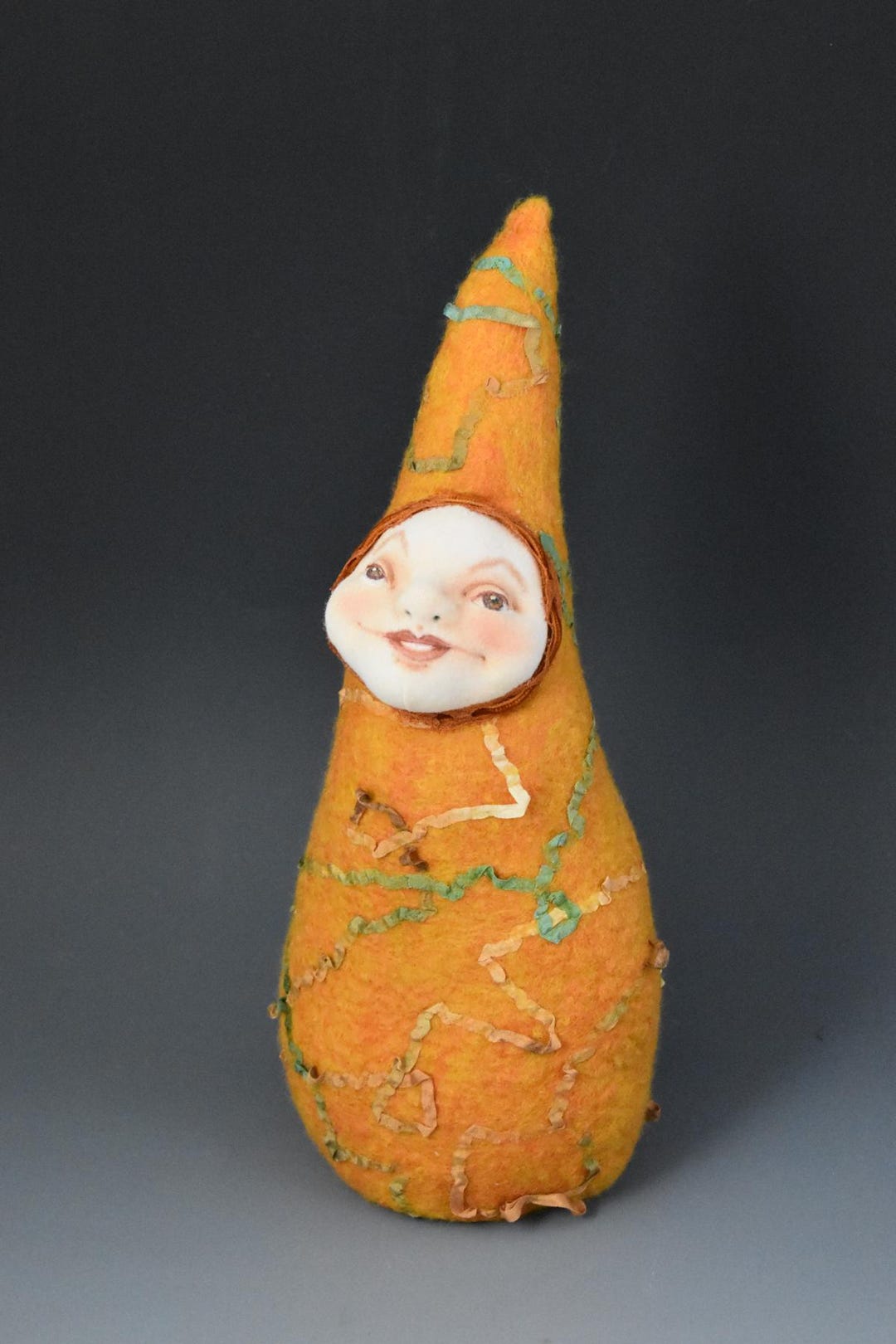 Ginger Elf by Janet Bodin One-of-a-kind Cloth Doll ODACA and TAODA ...