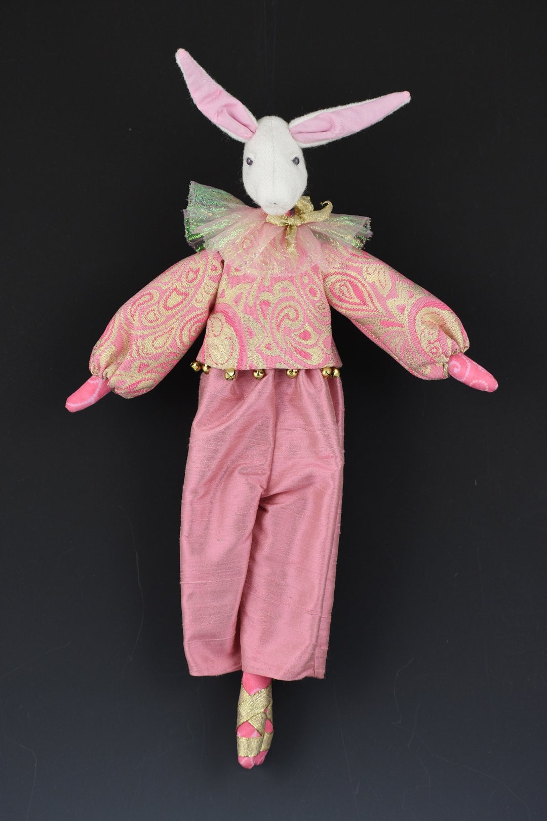 Pink Costumed White Rabbit by Janet Bodin, Member ODACA & TAODA, Art ...