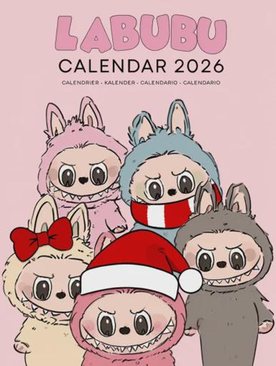 Labubu 2025 Kalender 2026 | labubu Adventskalender| Labubu Kalender ...