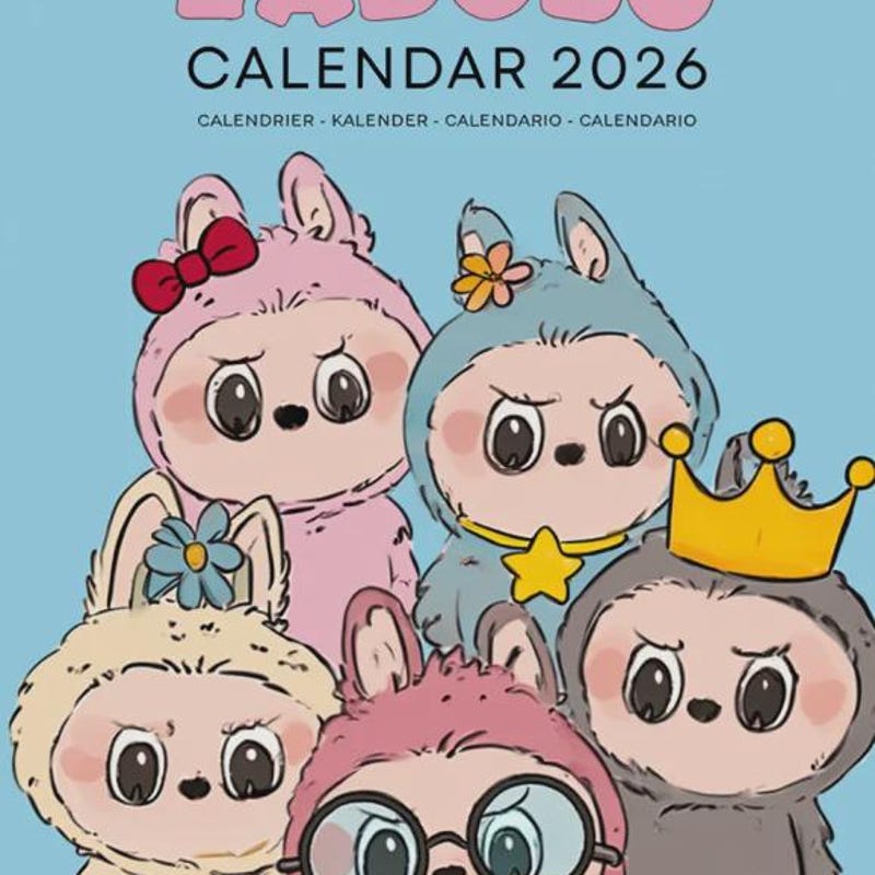 Labubu Advent Calendar - Etsy