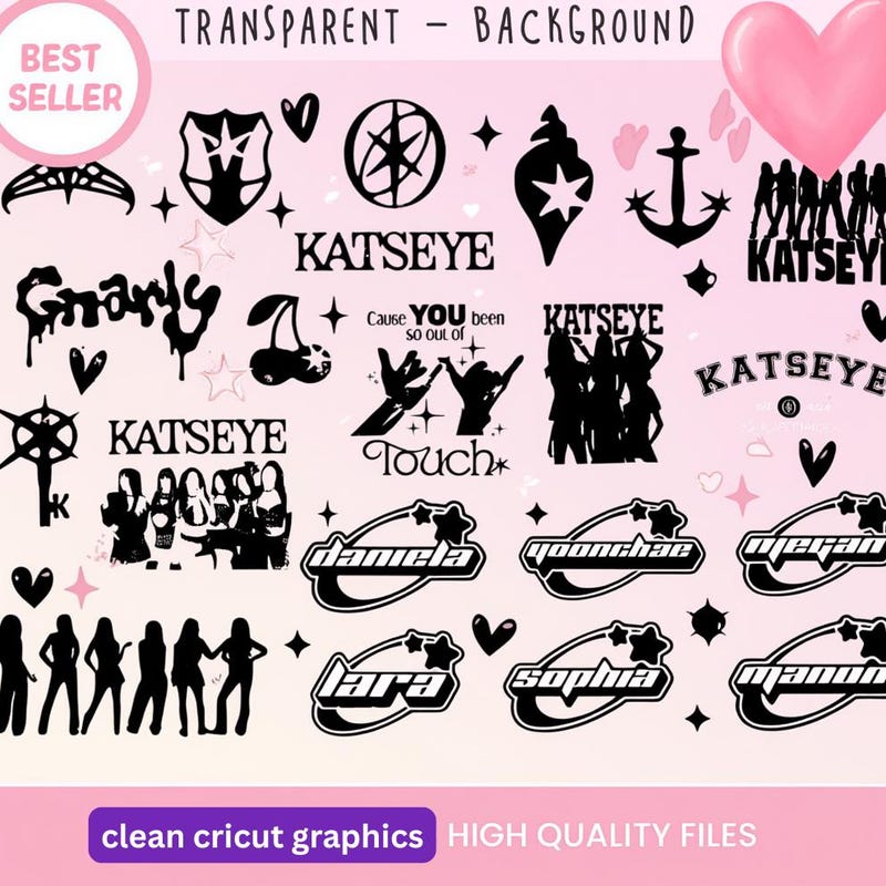 Katseye Design Digital - Etsy