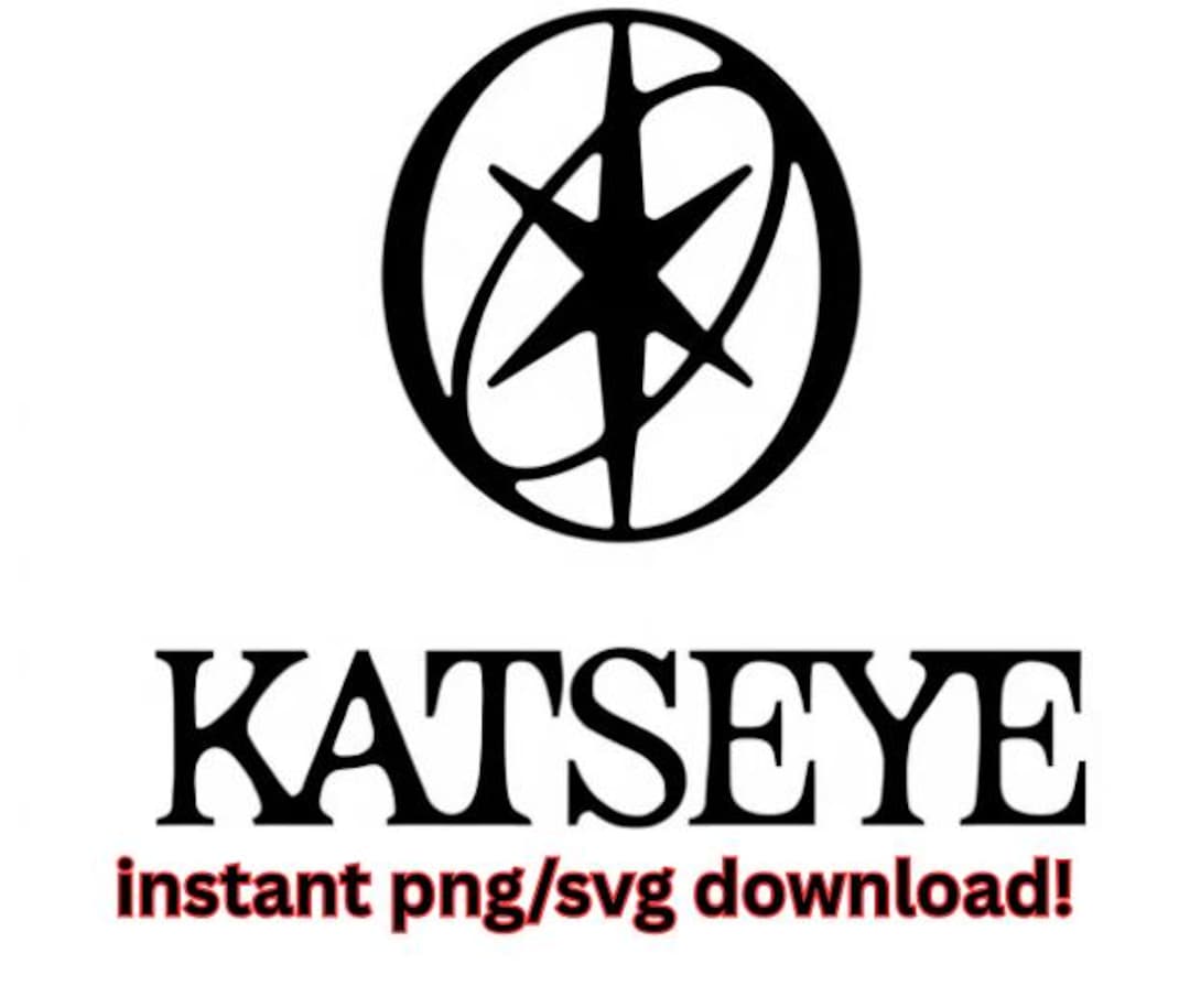 Katseye Logo Vector 2025 SVG/PNG, Vector Digital File for Cricut, Kpop ...