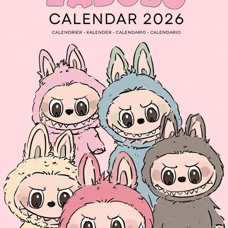 Labubu Advent Calendar - Etsy