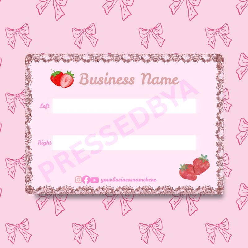 Nail Card - Etsy