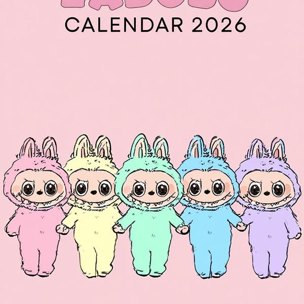 Labubu Advent Calendar - Etsy