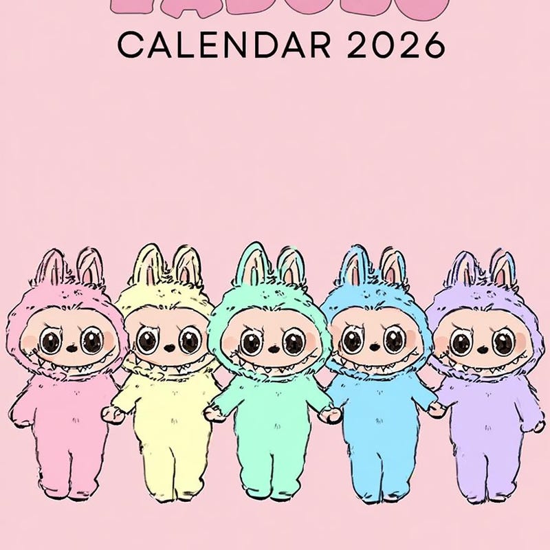 Labubu Advent Calendar - Etsy