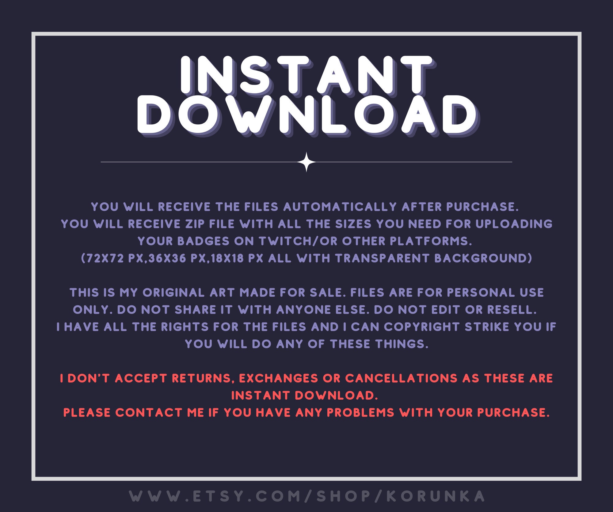 Mod Badge & VIP Badge Cat Kitty Badges for Your Twitch - Etsy