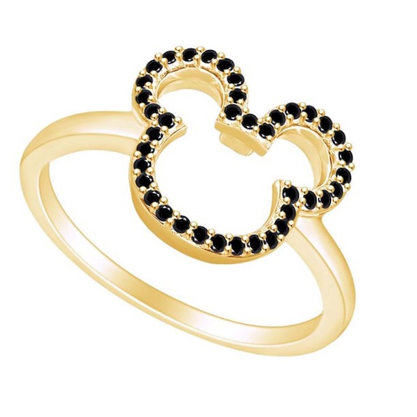 Mickey Mouse Ring - Etsy
