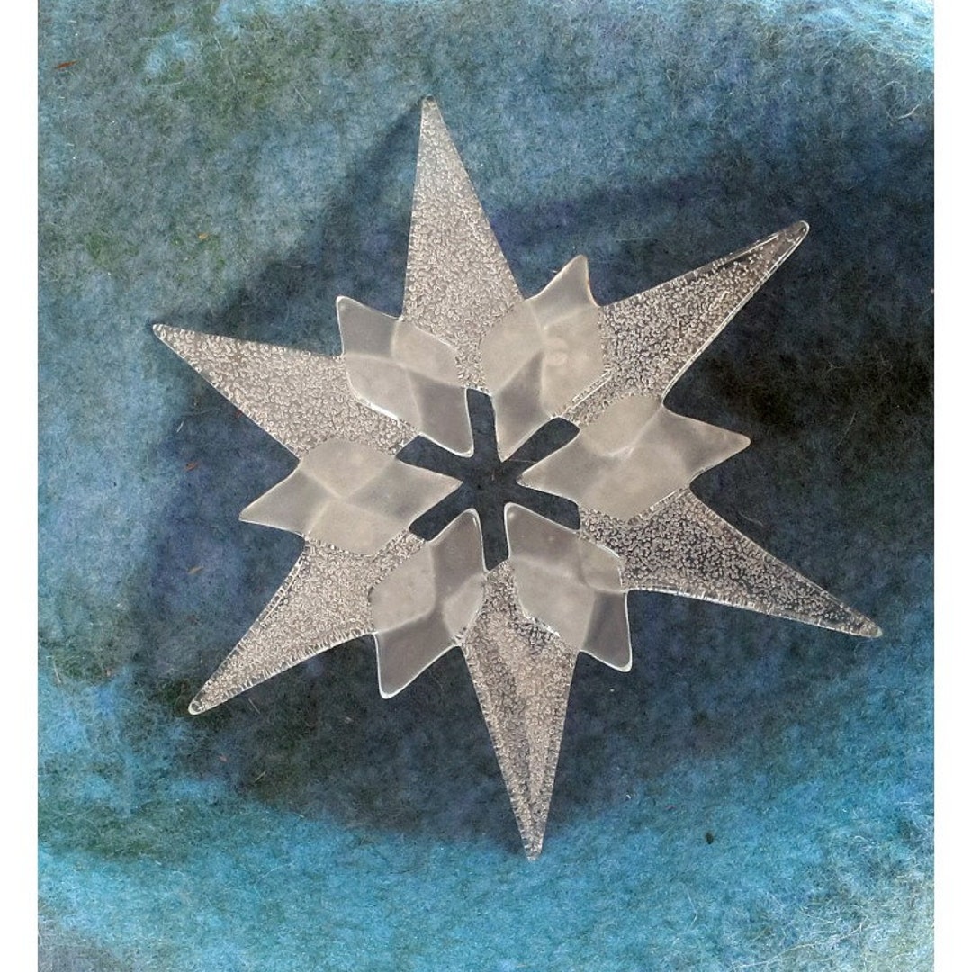 Large Glass Star - Etsy