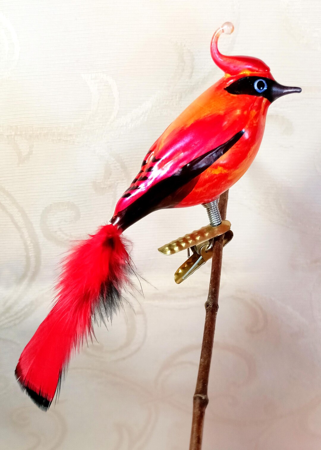 Phoenix Firebird Made of Hand-blown Glass - Etsy